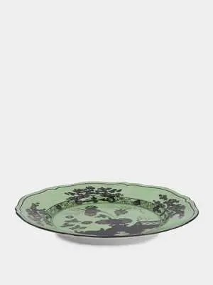 GINORI 1735 Oriente Italiano Bario Dinner Plate - Green
