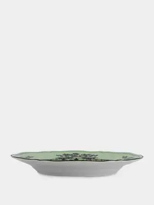 GINORI 1735 Oriente Italiano Bario Dinner Plate - Green