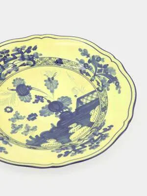 GINORI 1735 Oriente Italiano Citrino Dinner Plate - Yellow