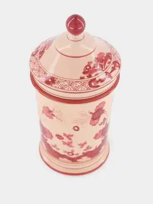 GINORI 1735 Oriente Italiano Pharmacy Vase With Cover