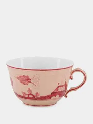 GINORI 1735 Oriente Italiano Vermiglio Tea Cup - Red