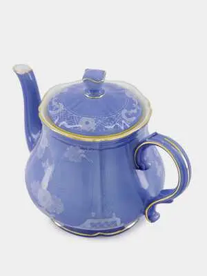 GINORI 1735 Oriente Italiano Pervinca Teapot - Blue