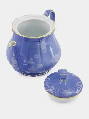 GINORI 1735 Oriente Italiano Pervinca Teapot - Blue