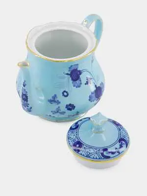 GINORI 1735 Teapot With Cover For 6 - Blue