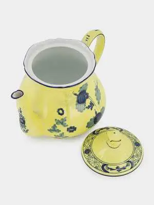 GINORI 1735 Oriente Italiano Teapot - Yellow