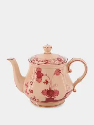 GINORI 1735 Oriente Italiano Vermiglio Teapot - Red