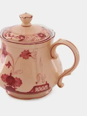 GINORI 1735 Oriente Italiano Vermiglio Teapot - Red