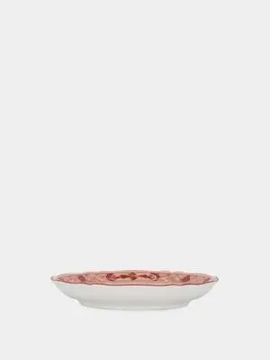 GINORI 1735 Oriente Italiano Tea Saucer - Red