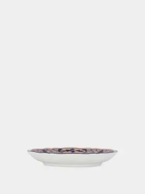 GINORI 1735 Oriente Italiano Tea Saucer - Orange