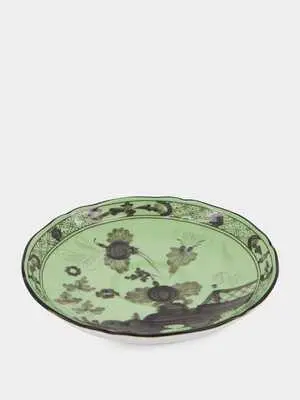 GINORI 1735 Oriente Italiano Bario Coffee Saucer - Green