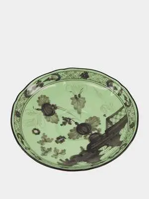 GINORI 1735 Oriente Italiano Bario Coffee Saucer - Green