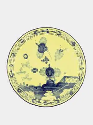 GINORI 1735 Oriente Italiano Coffee Saucer - Yellow