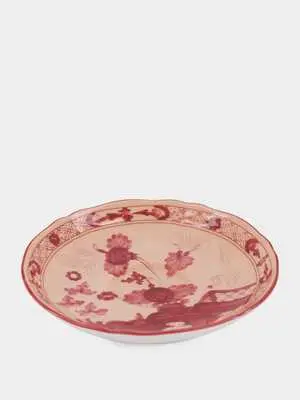 GINORI 1735 Oriente Italiano Vermiglio Coffee Saucer - Red