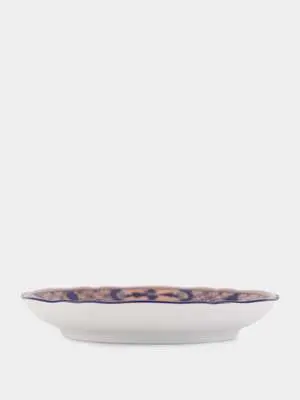 GINORI 1735 Oriente Italiano Coffee Saucer - Orange