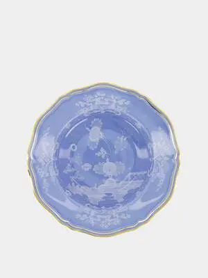 GINORI 1735 Oriente Italiano Pervinca Soup/pasta Plate - Blue