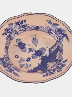 GINORI 1735 Oriente Italiano Soup/pasta Plate - Orange