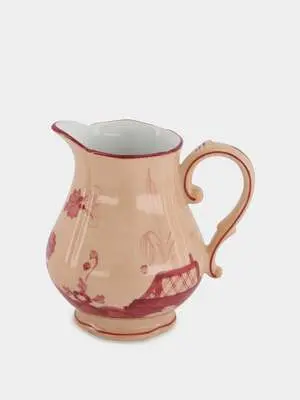 GINORI 1735 Ginori 1735 Oriente Italiano Vermiglio Milk Jug Red