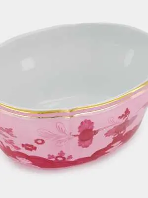 GINORI 1735 Oval Salad Bowl - Pink
