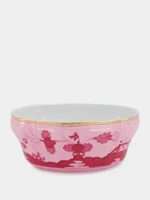 GINORI 1735 Oval Salad Bowl Pink