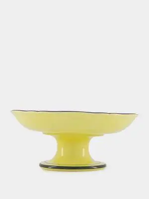GINORI 1735 Oriente Italiano Fruit Stand - Yellow