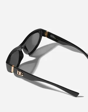 Dolce & Gabbana Dg Crossed Sunglasses - Black