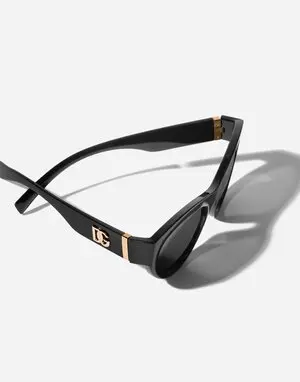 Dolce & Gabbana Dg Crossed Sunglasses - Black