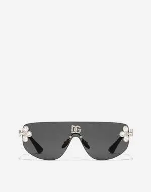 Dolce & Gabbana Dg Crystals Sunglasses - Silver