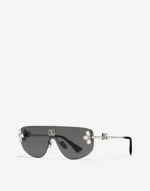 Dolce & Gabbana Dg Crystals Sunglasses - Silver