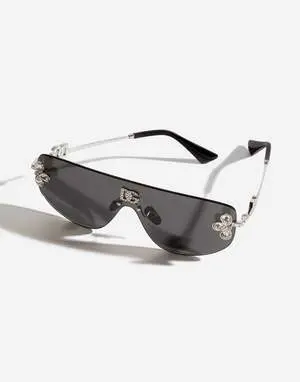 Dolce & Gabbana Dg Crystals Sunglasses - Silver