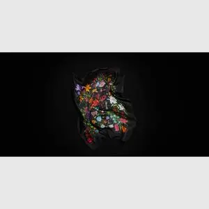 Gucci Printed Gg Wool Silk Shawl - Black