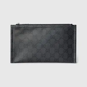 Gucci Gg Supreme Small Pouch - Black