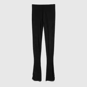 Gucci Crêpe Jersey Pants - Black
