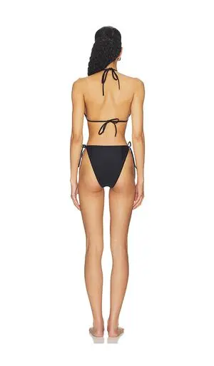 UNDERSTATED LEATHER Studded Bikini Set