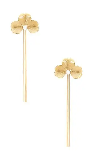 AMBER SCEATS Canmore Dangle Earrings - Gold
