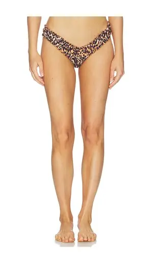 JUILLET Chloe Bikini Bottom - Leopard Print