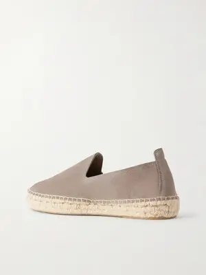 MORJAS Suede Espadrilles - Brown