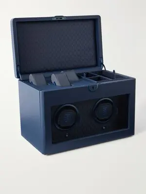 Wolf Two Piece Watch Winder - Blue