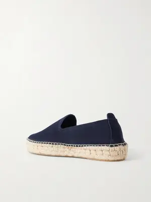MORJAS Suede Espadrilles - Blue