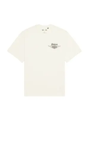 Dickies X Harley Davidson Short Sleeve Tee In Cream - Bone