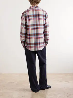 GOD'S TRUE CASHMERE Checked Cashmere Shirt