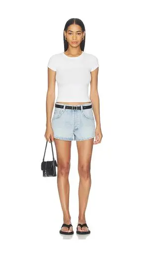Citizens Of Humanity Nello Ribbed Tee - White