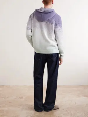 GOD'S TRUE CASHMERE Ombré Hoodie