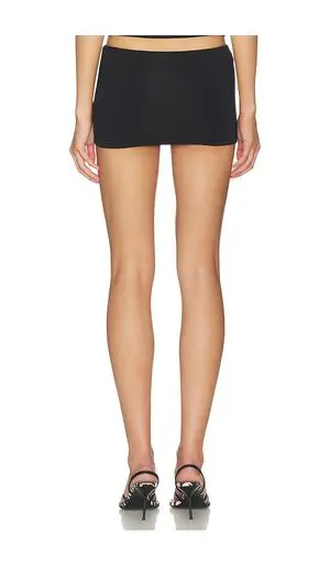 1XBLUE Spiral Skort - Black