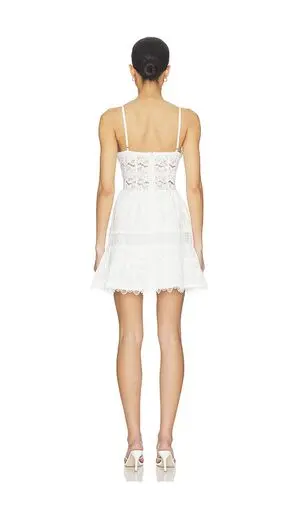 Waimari Amarelle Mini Dress - White