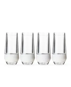 HOST Champagne Freeze Cooling Cup, Set Of 4 - Glitter
