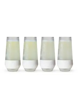 HOST Champagne Freeze Cooling Cup, Set Of 4