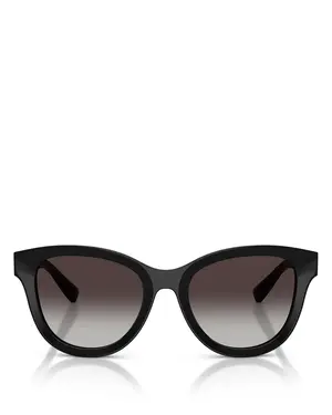 Dolce & Gabbana 54mm Round Frame Sunglasses - Black