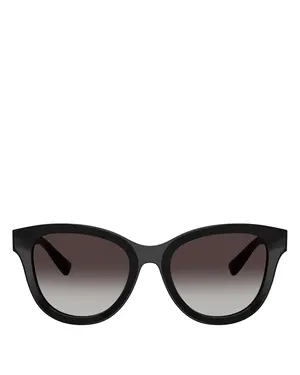 Dolce & Gabbana 54mm Round Frame Sunglasses - Black