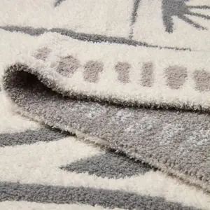 Barefoot Dreams Cozychic Le Soleil Printed Throw Blanket