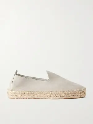 MORJAS Suede Espadrilles - Gray